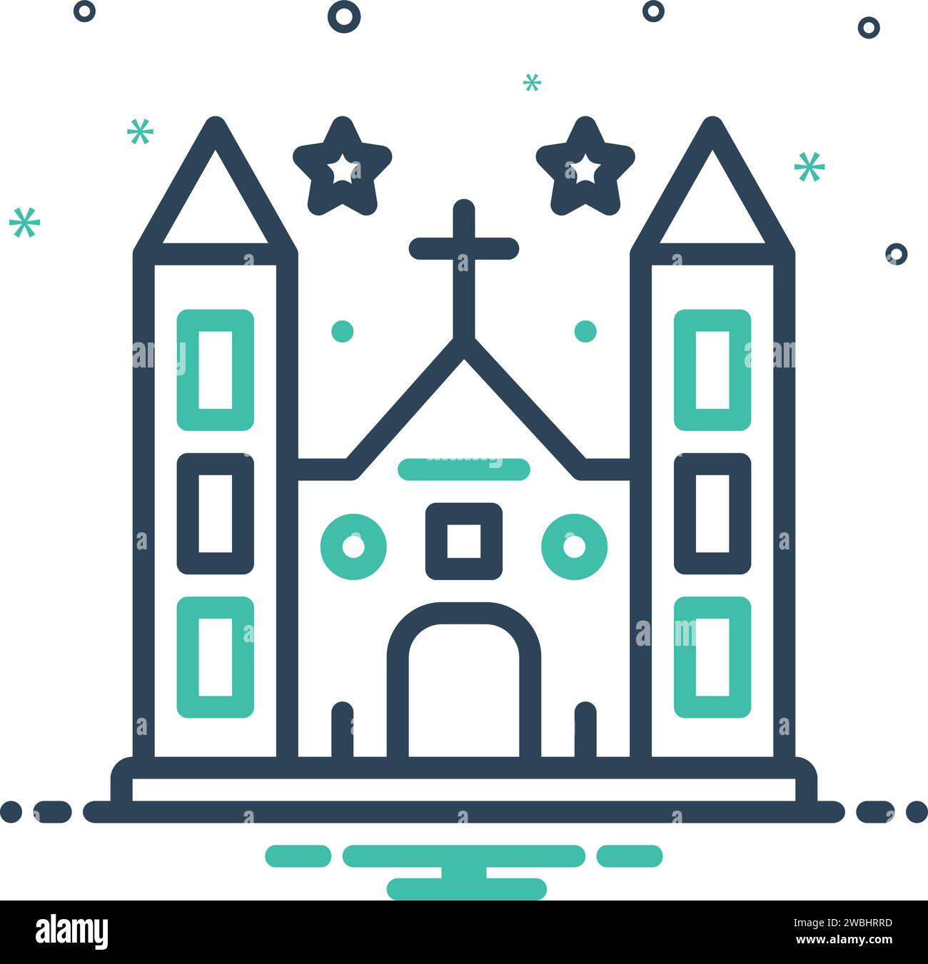 Icon for diocese,church Stock Vector Image & Art - Alamy