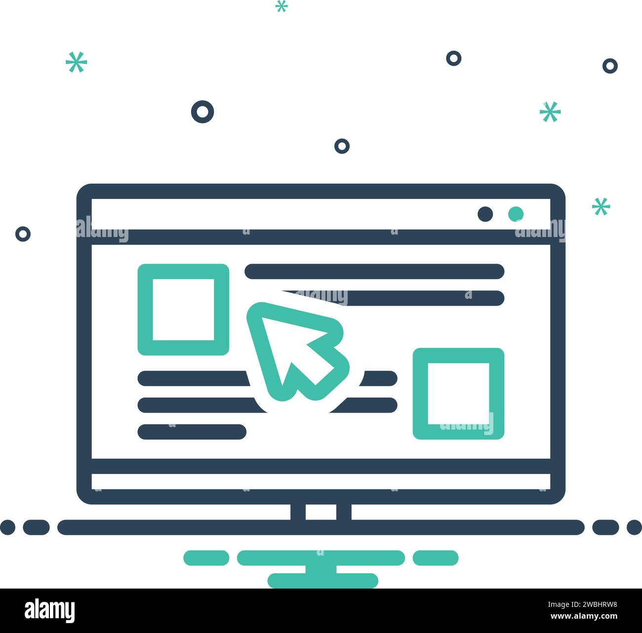 Clickable icon hi-res stock photography and images - Alamy