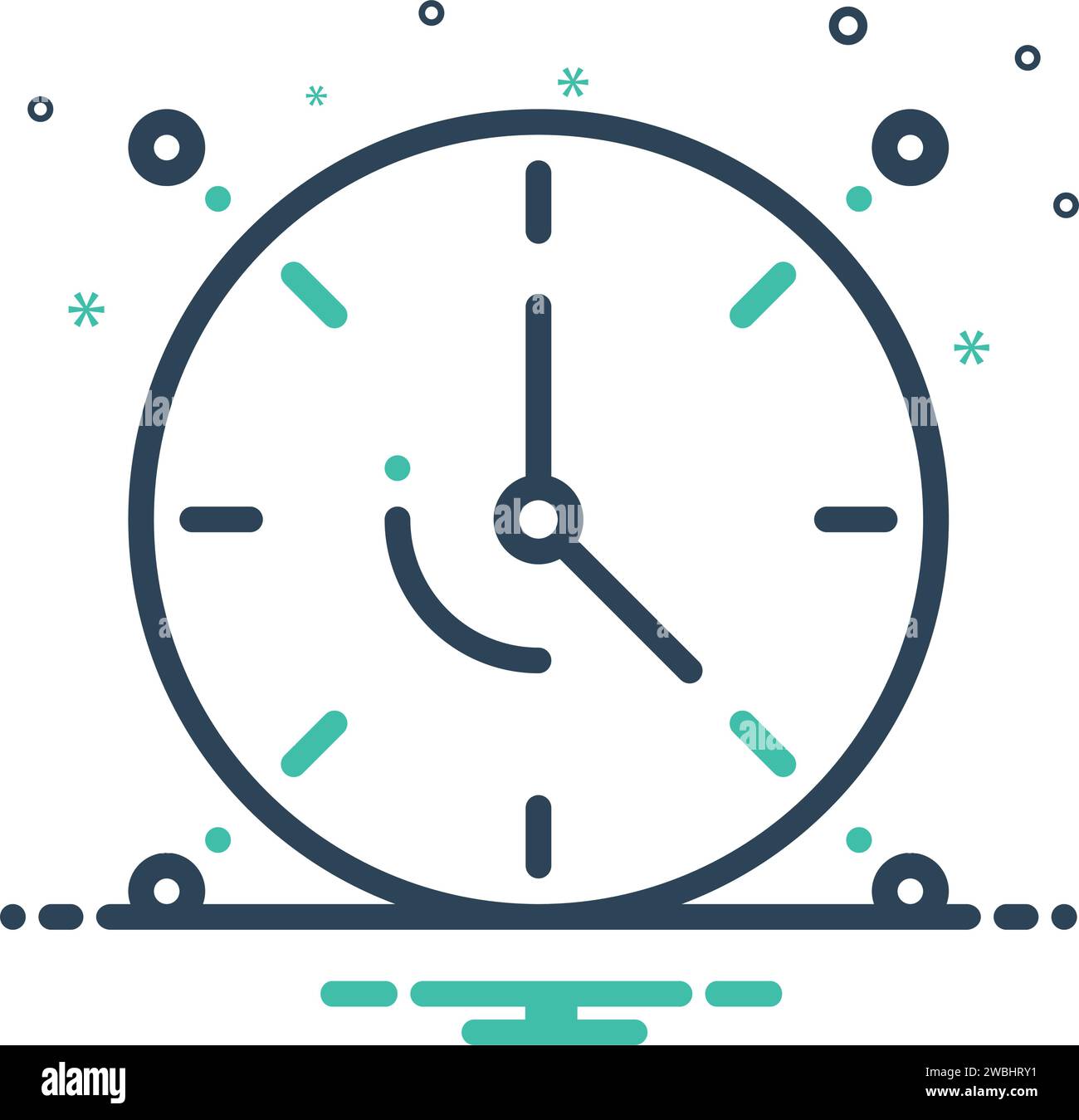 Icon for dials,clock Stock Vector Image & Art - Alamy