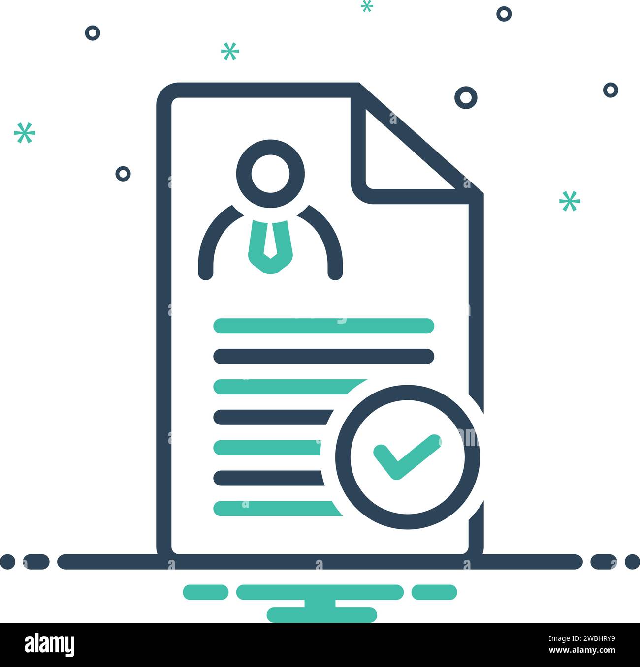 Icon for determining,check Stock Vector Image & Art - Alamy