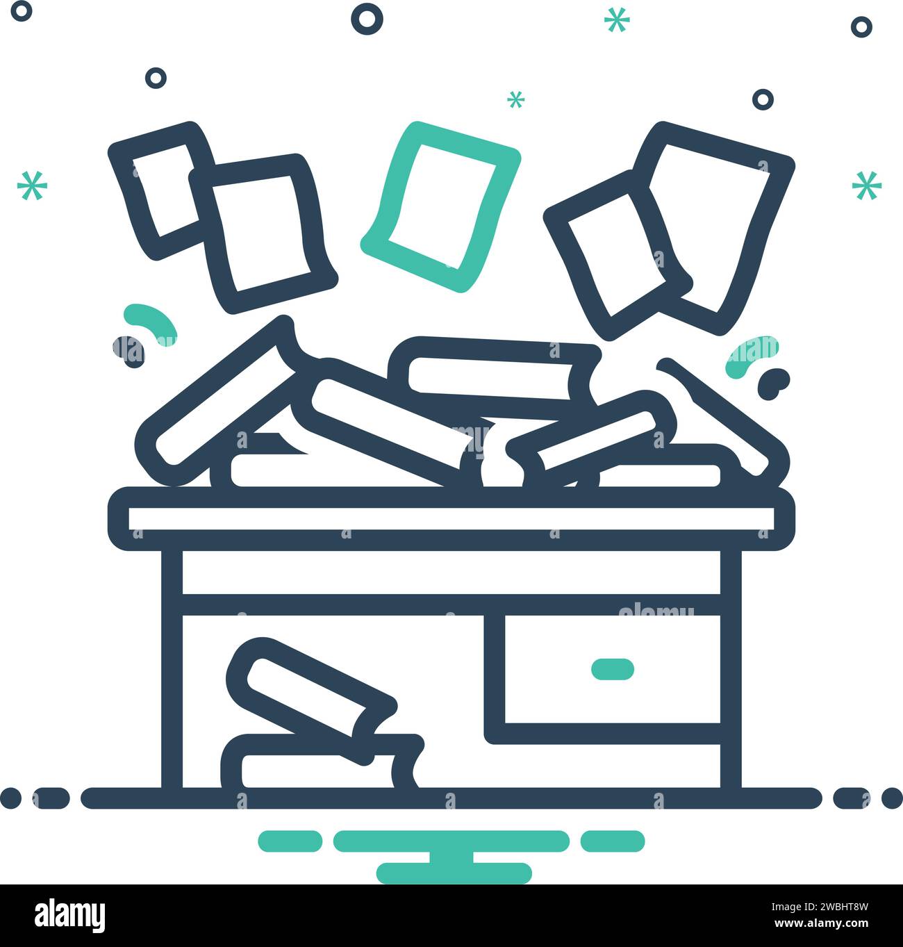 Disorganized Stock Vector Images - Alamy