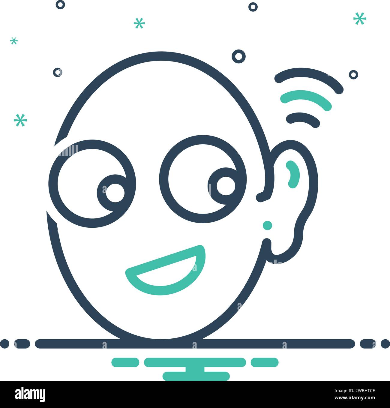 Eavesdropper Stock Vector Images - Alamy