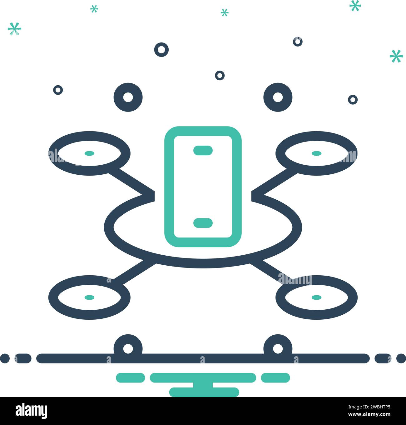 Facilitation icon Stock Vector Images - Alamy