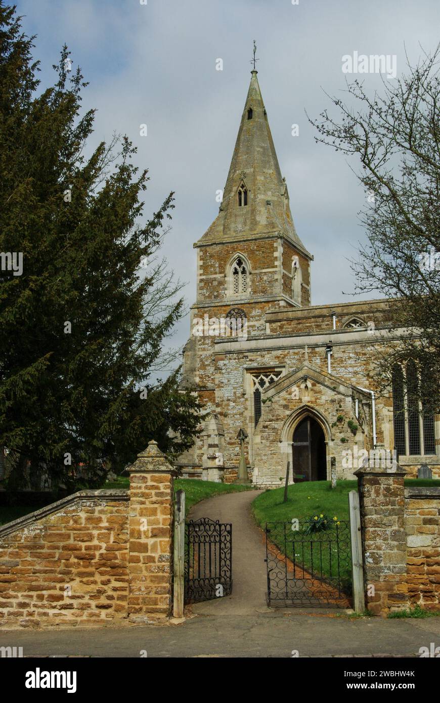 All saints church clipston hi-res stock photography and images - Alamy