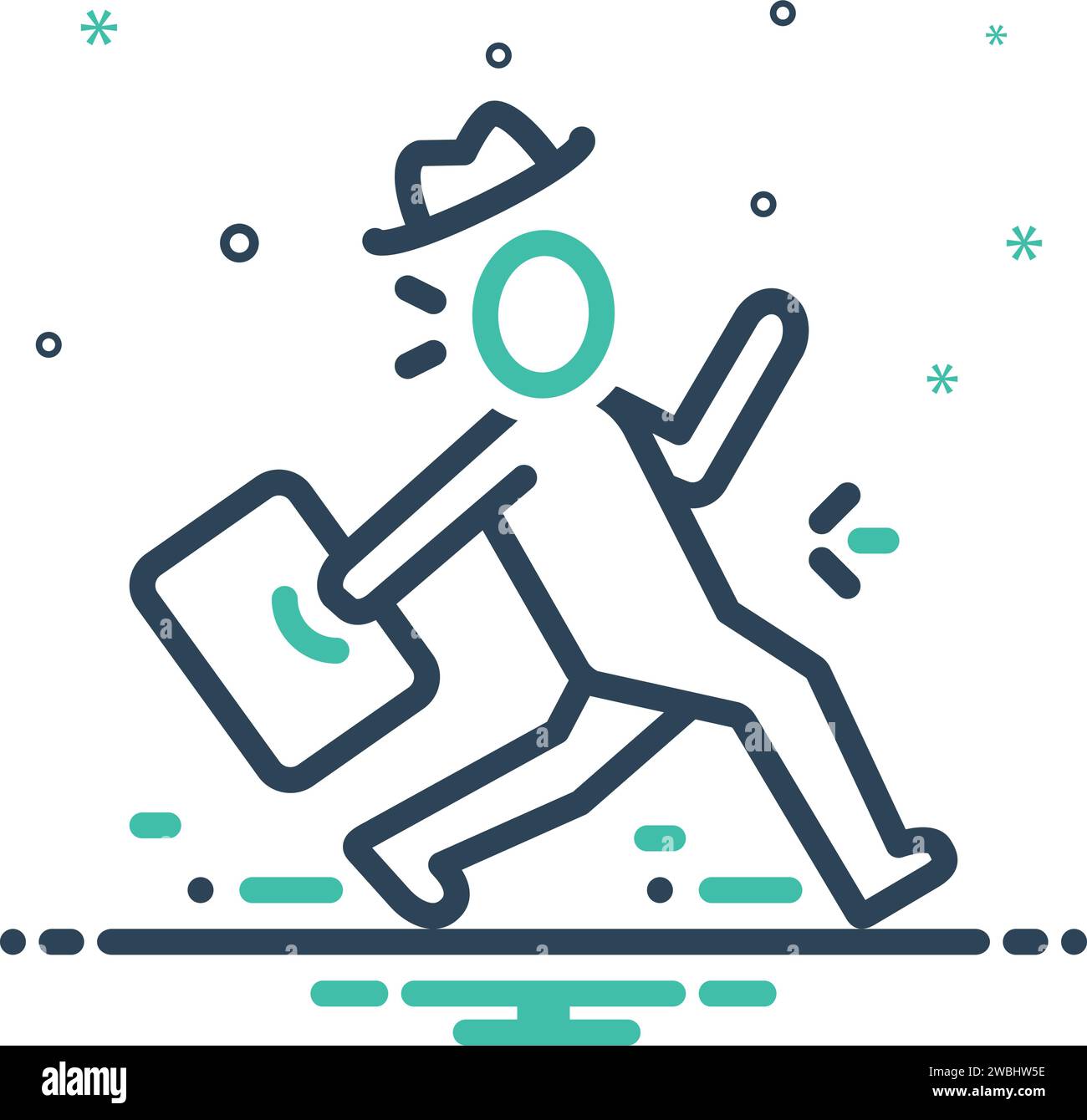 Icon for frantic,frenetic Stock Vector Image & Art - Alamy