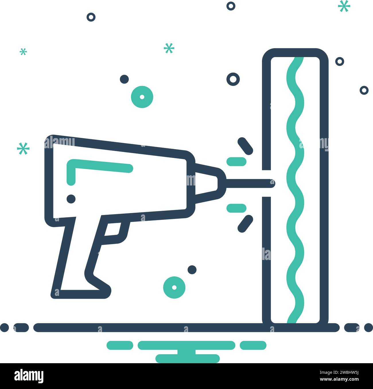Perforator vector vectors hi-res stock photography and images - Alamy