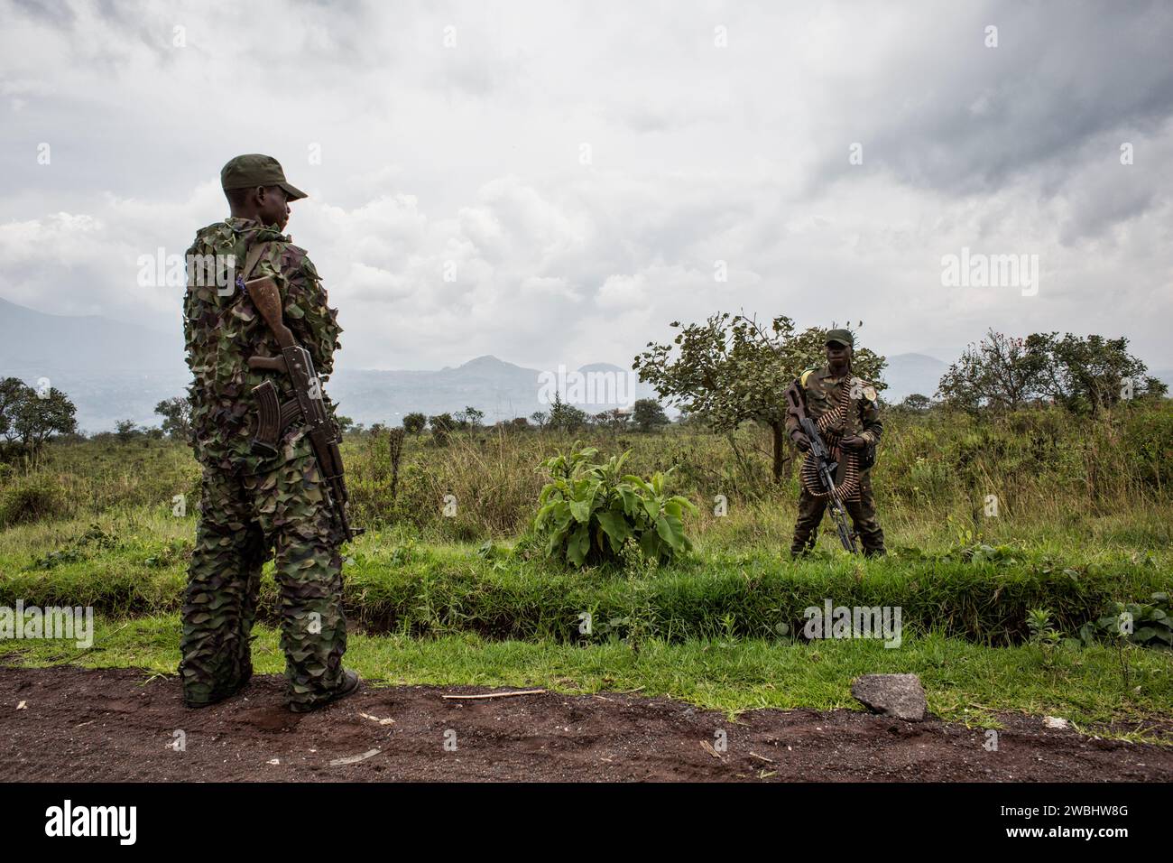 Governative soldiers near Goma, North Kivu, Democratic Republic of Congo, Africa Stock Photo - Alamy