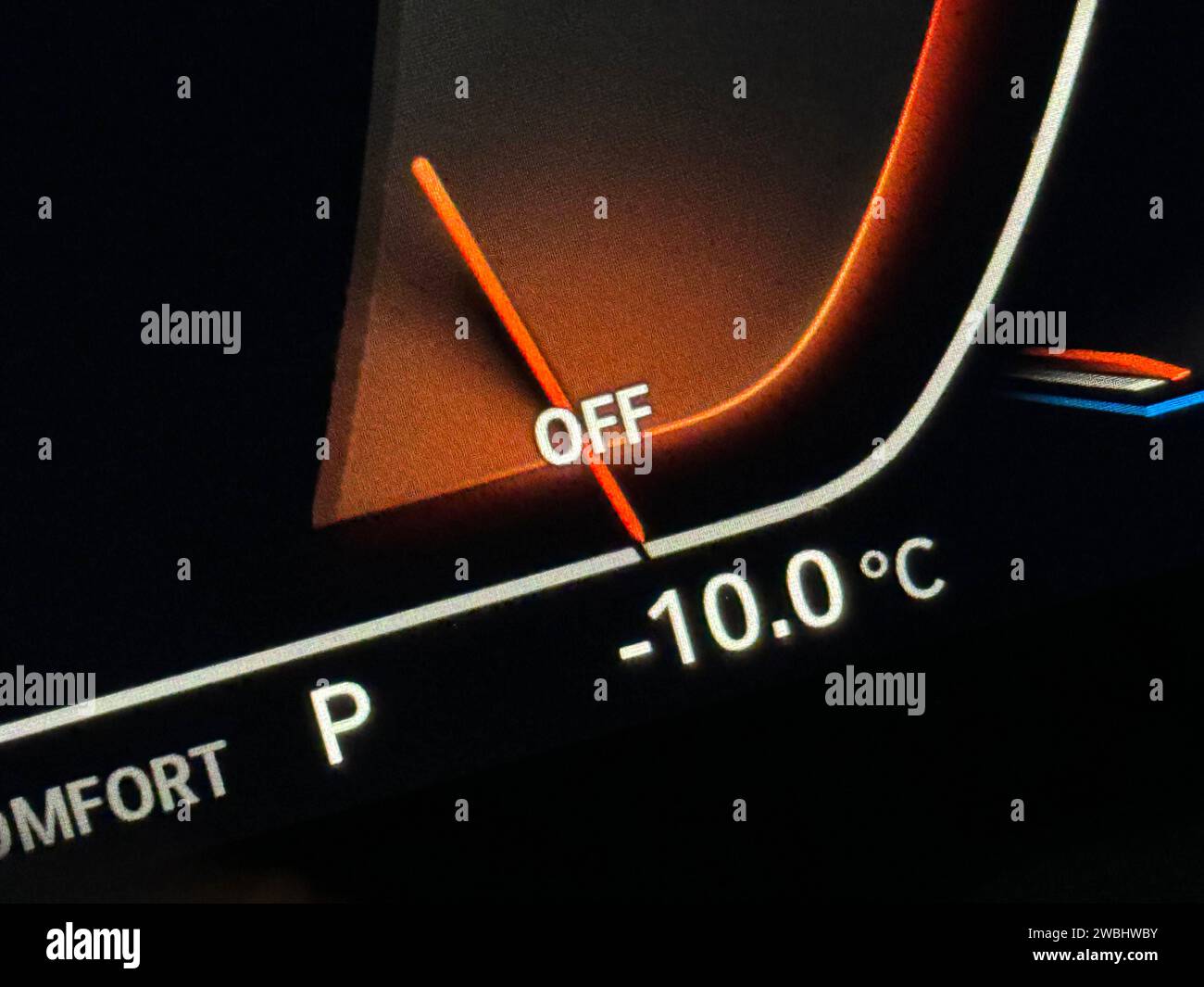 Winter im Siegerland. Eine Eiskalter Morgen mit deutlichen Minus ...