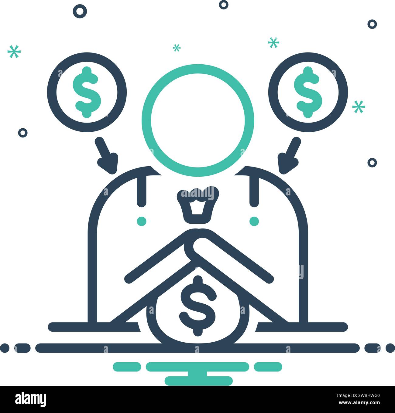 Icon for fundraiser,charity Stock Vector Image & Art - Alamy