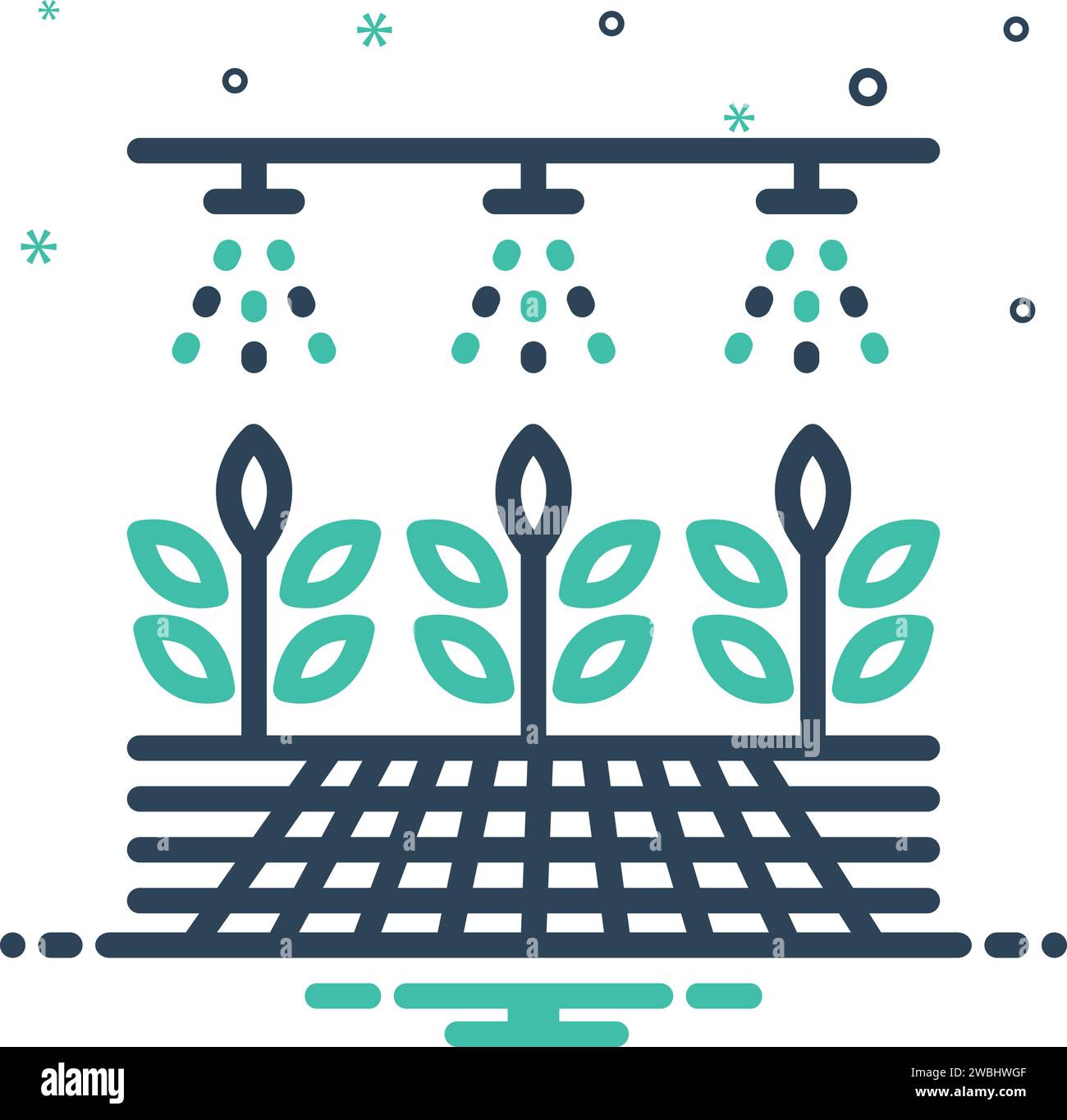 Hydroponic vector vectors Stock Vector Images - Alamy