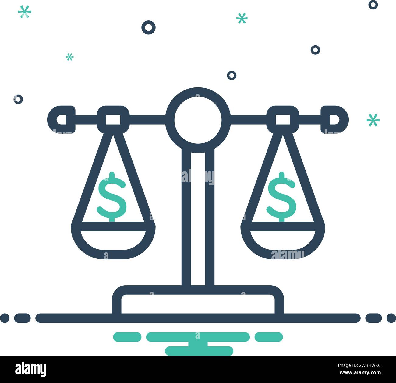 Icon for balance,scale Stock Vector Image & Art - Alamy