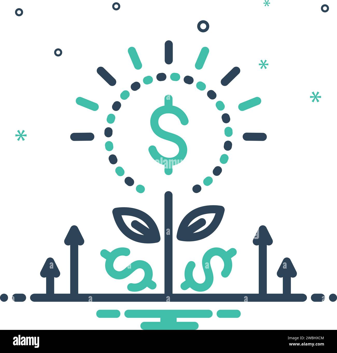 Thrifty sign Stock Vector Images - Alamy