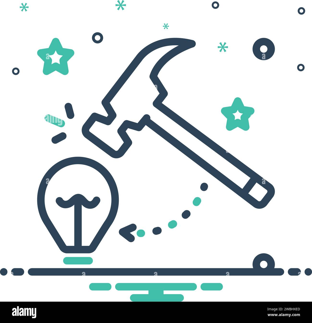 Breakable icon hi-res stock photography and images - Alamy