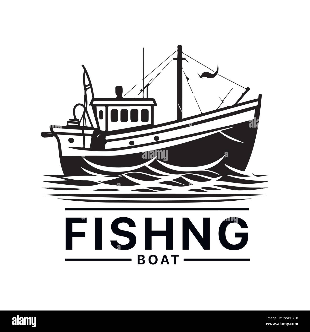 Sport Fishing Boat Logo at Harvey Horton blog