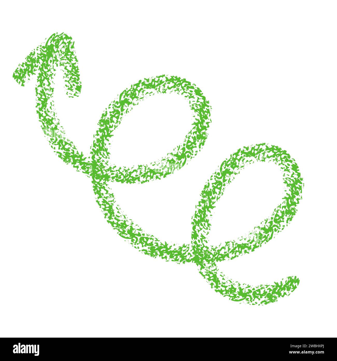 Chalk sketch and crayon style arrow brush vector set Stock Vector ...