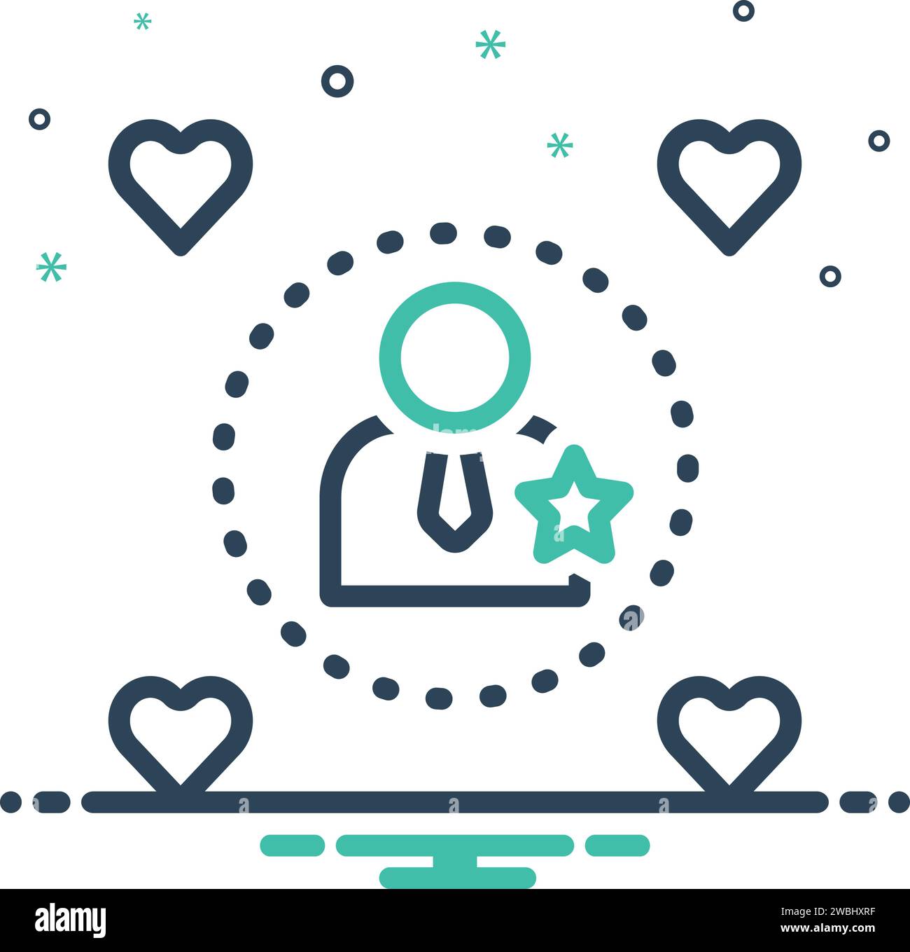 Icon for influencers,impressive Stock Vector Image & Art - Alamy