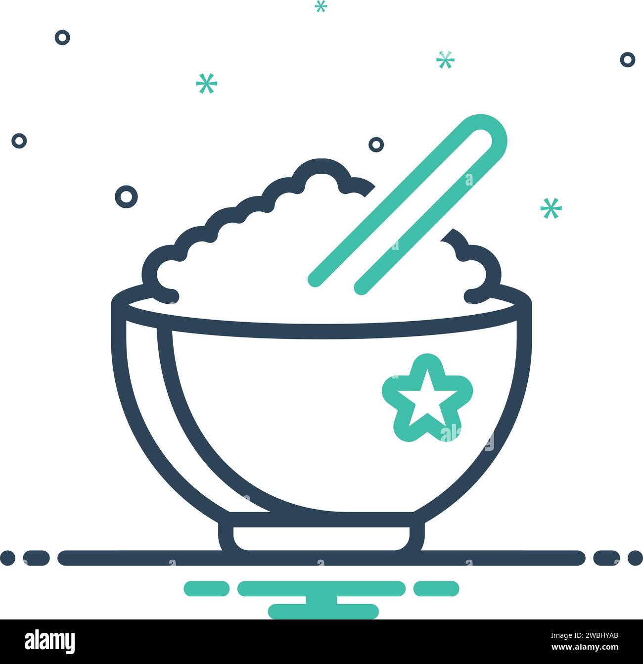 Rice and food Stock Vector Images - Alamy