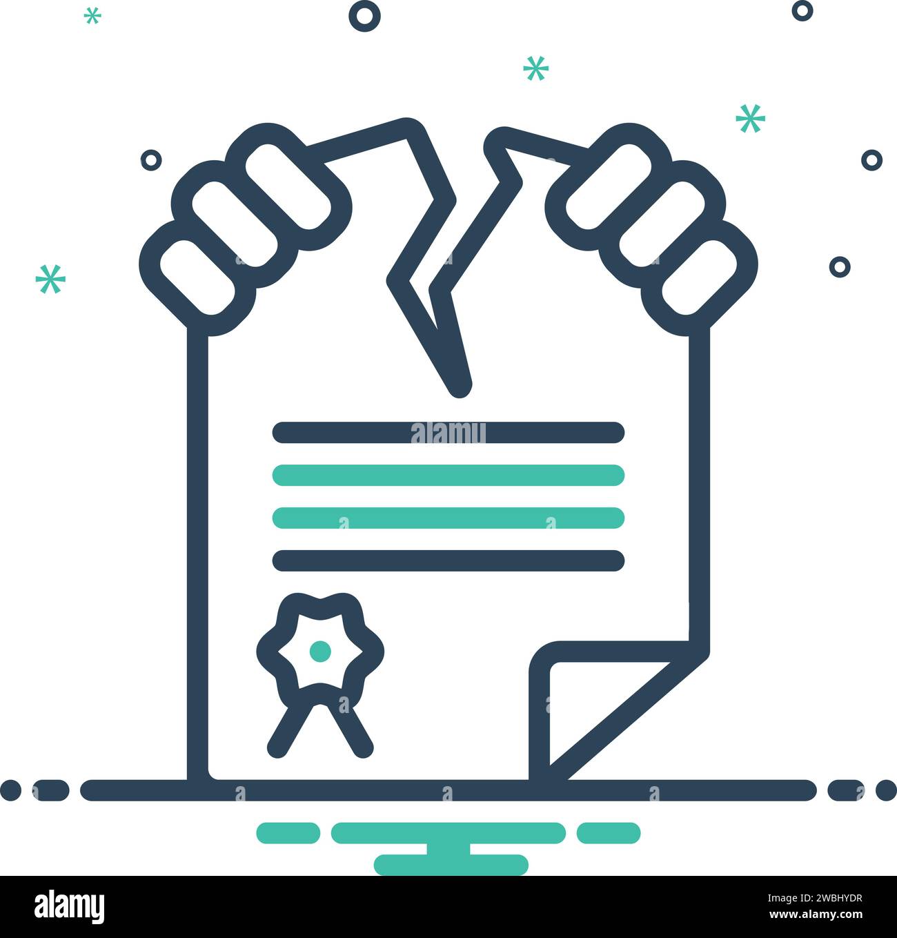 Symbol of outrage Stock Vector Images - Alamy