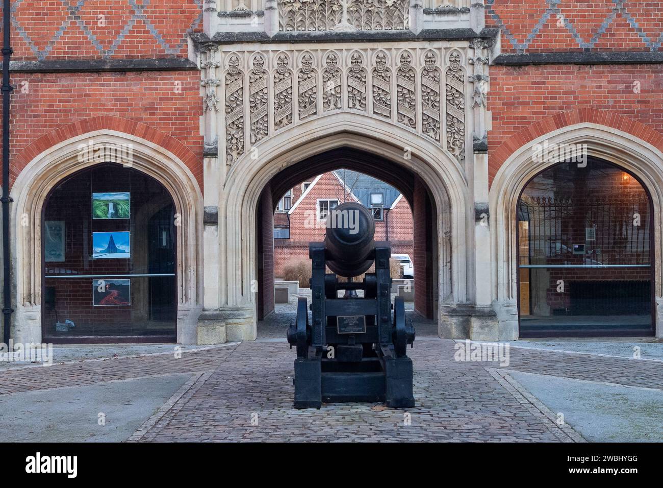 Famous public school Eton College in Eton, Windsor, Berkshire remains ...