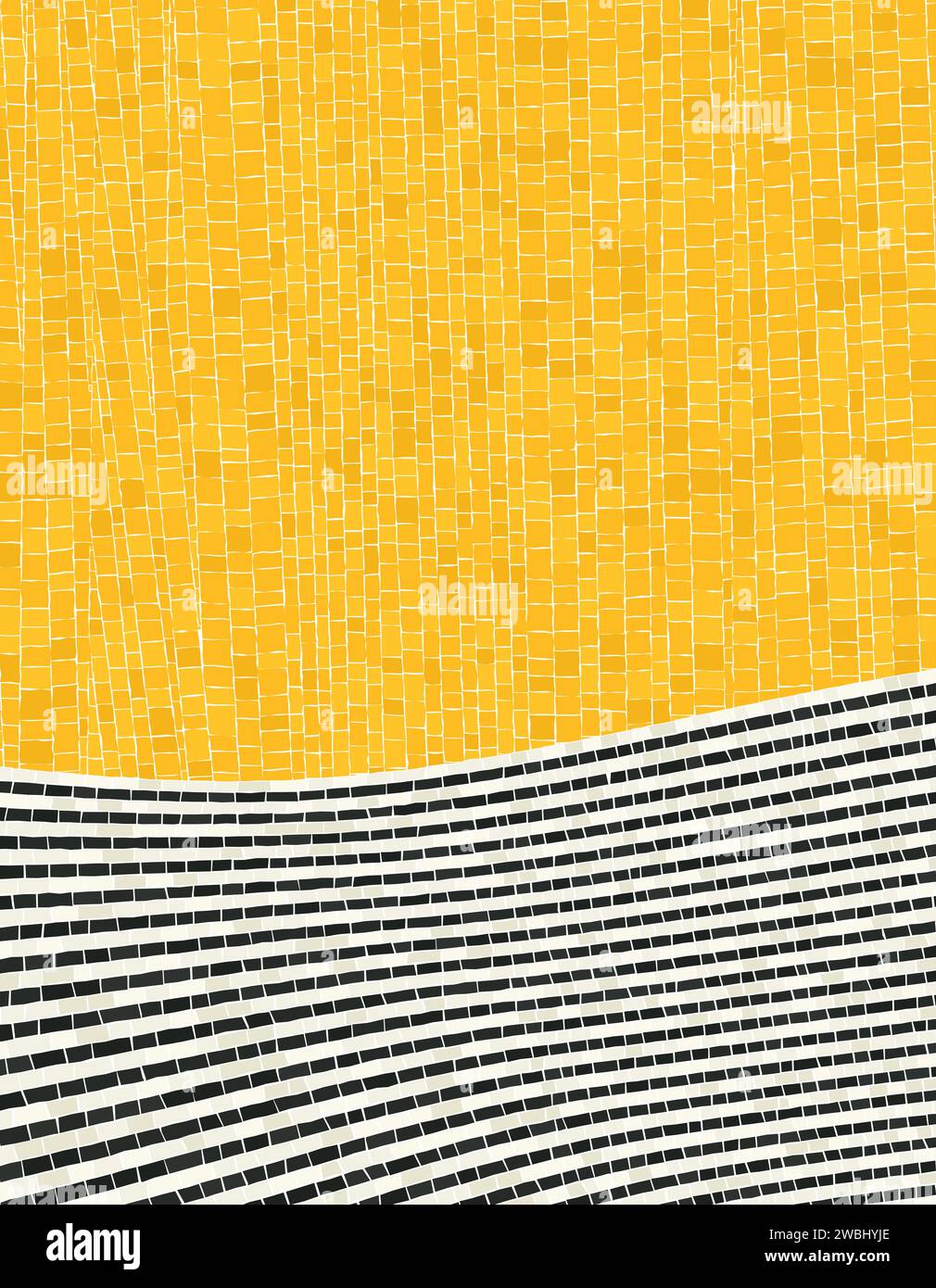 Mosaic tiling floor Stock Vector Images - Alamy