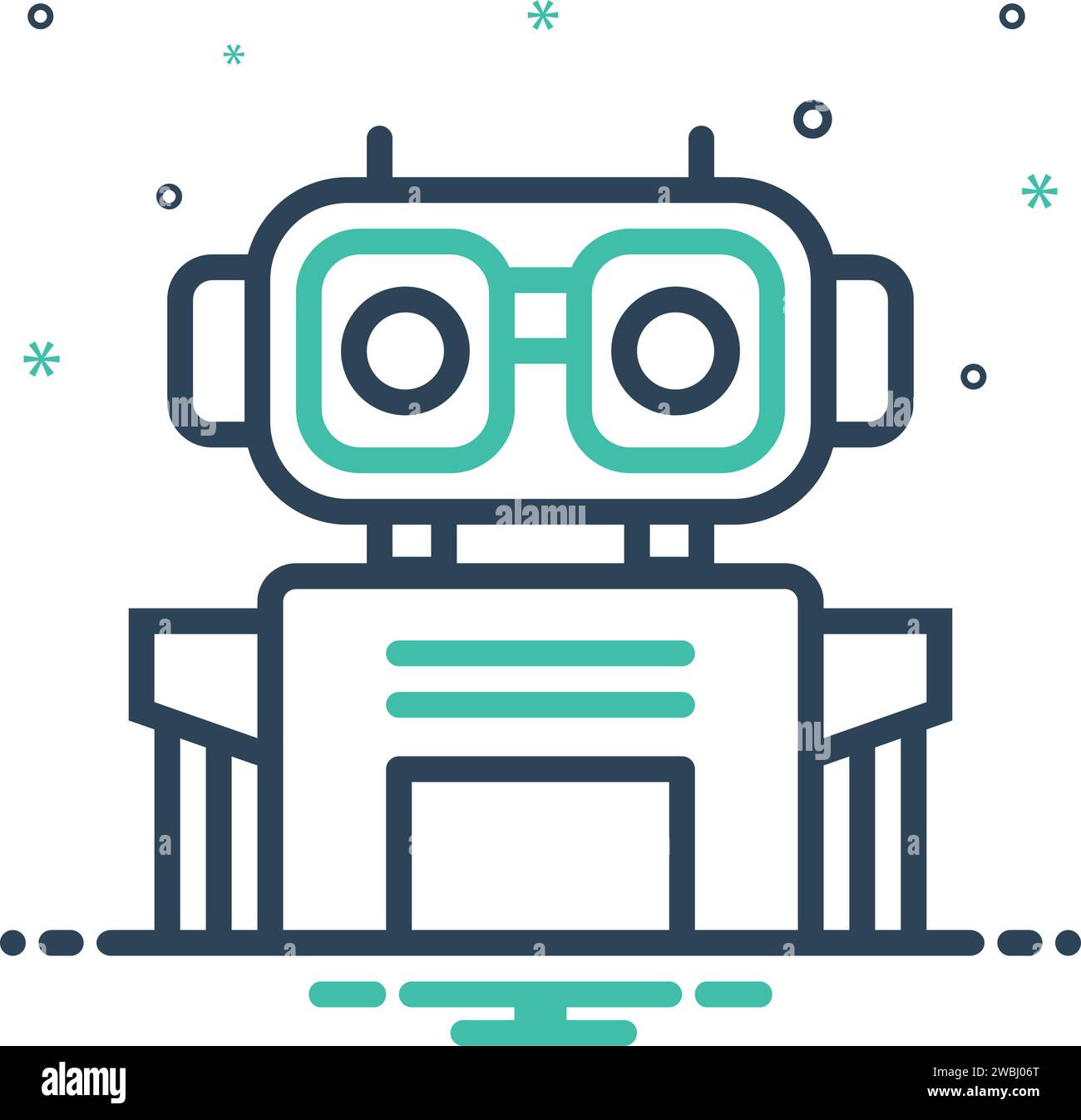 Robotics icon hi-res stock photography and images - Alamy