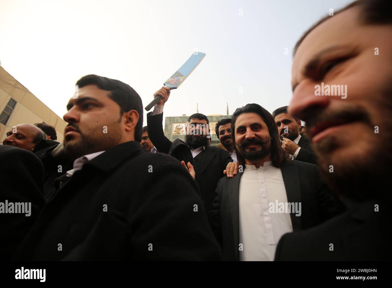 Peshawar, Peshawar, Pakistan. 11th Jan, 2024. Peshawar high court decision to grant bat as ...