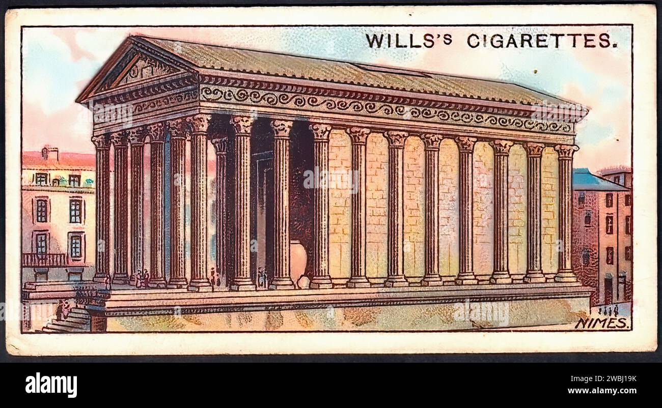 Maison Carree Drawing