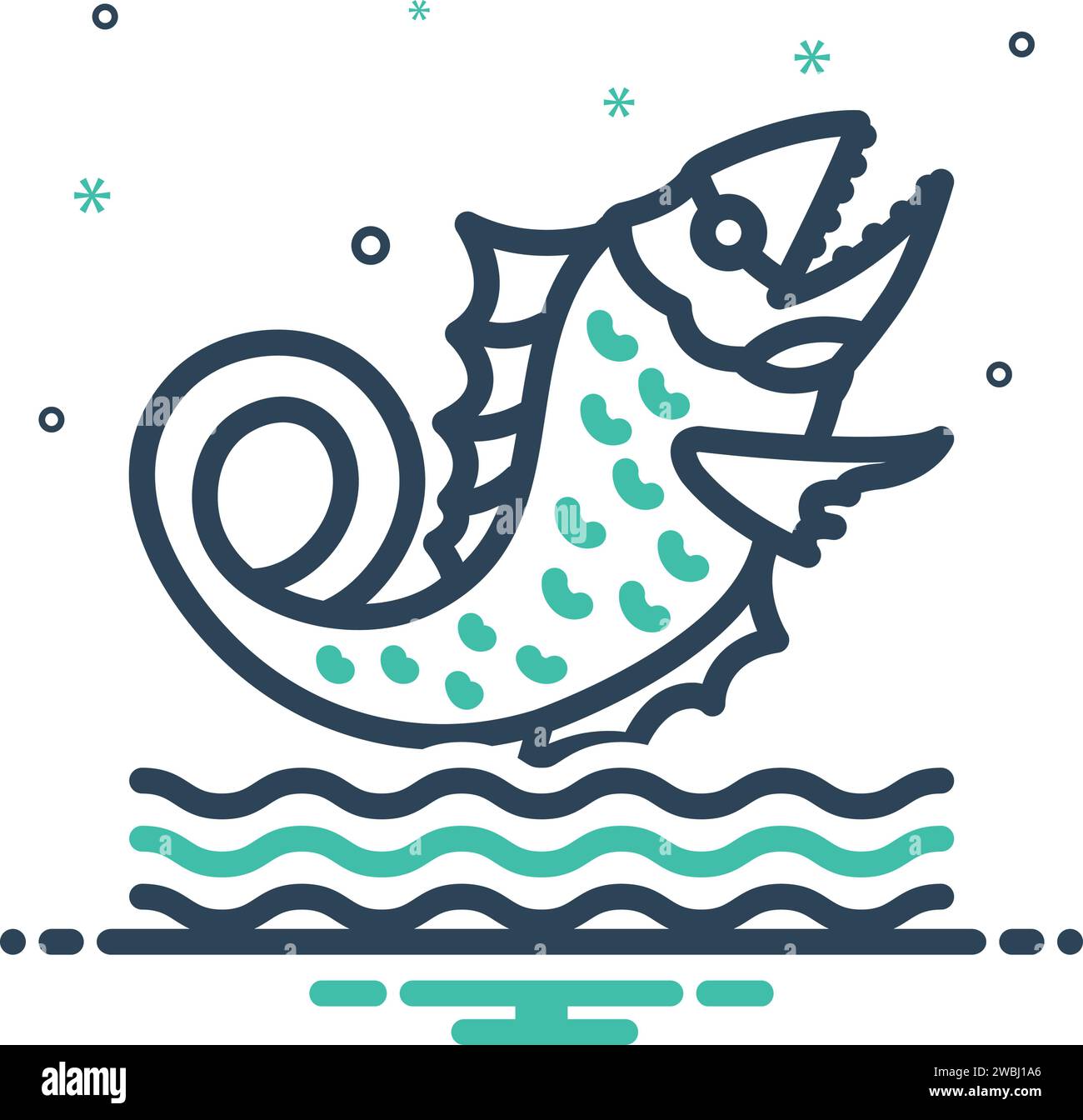 Icon for leviathan,ancient Stock Vector Image & Art - Alamy