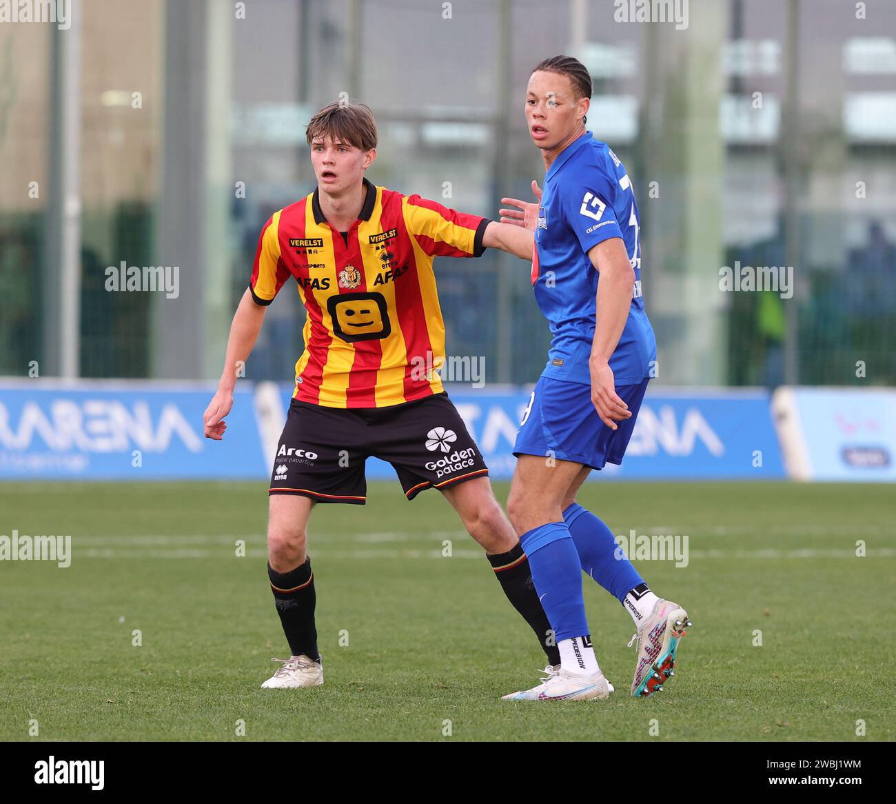 San Pedro Del Pinatar, Spain. 10th Jan, 2024. Thibau Loeman (8) of KV ...