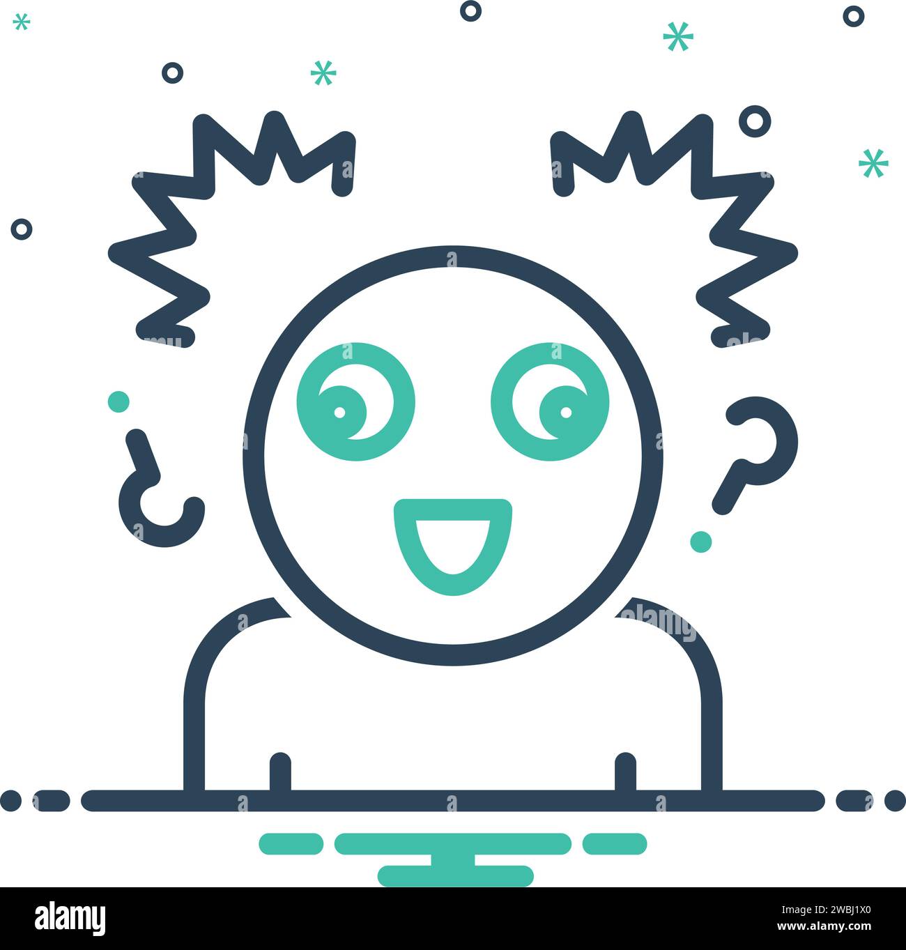 Icon for mania,frenzy Stock Vector Image & Art - Alamy