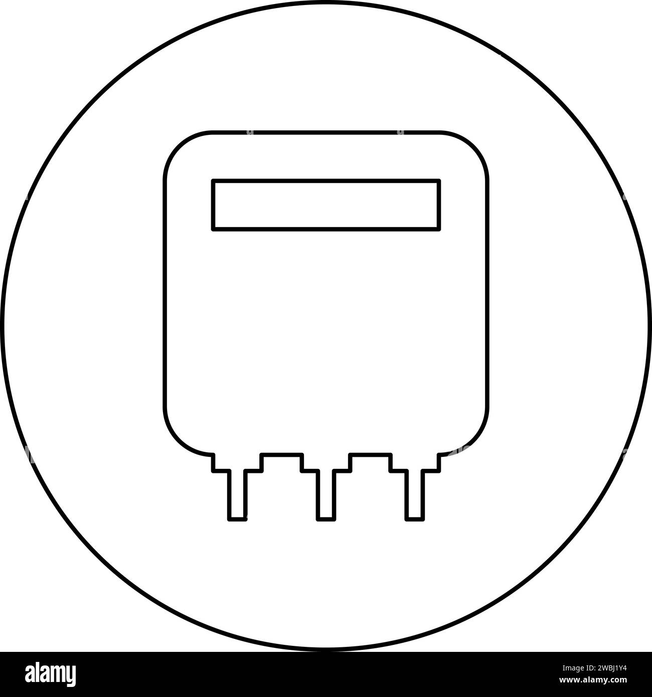 Electric meter home electricity power counts energy measuring ...