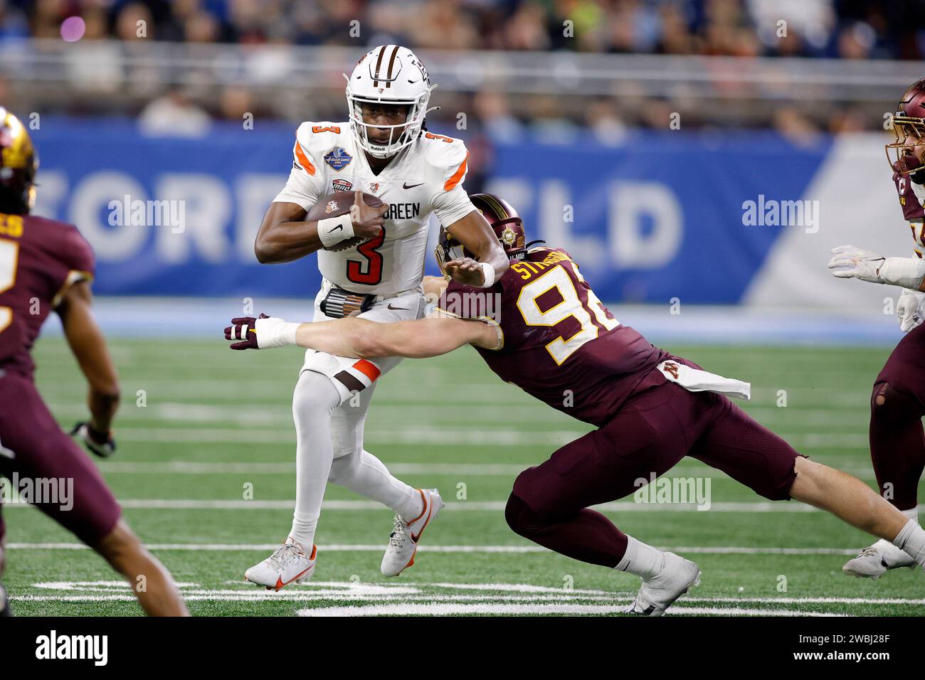Bowling Green quarterback Bowling Green quarterback Lucian Anderson III ...