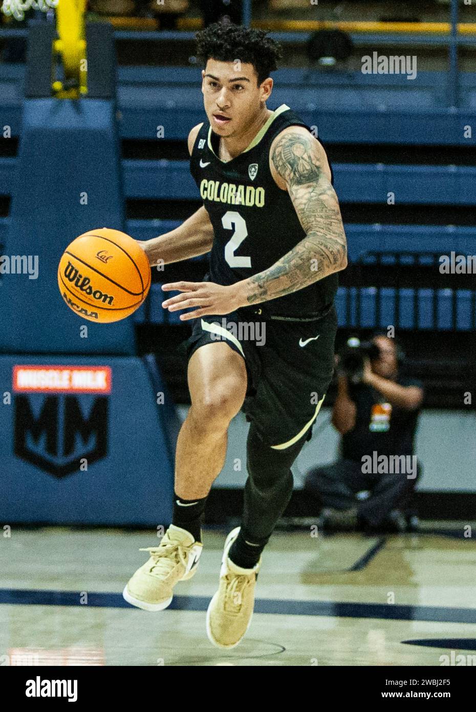Haas Pavilion Berkeley Calif, USA. 10th Jan, 2024. CA U.S.A. Colorado ...