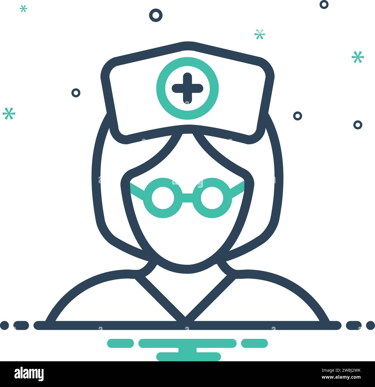 Icon for nurse,sister Stock Vector Image & Art - Alamy