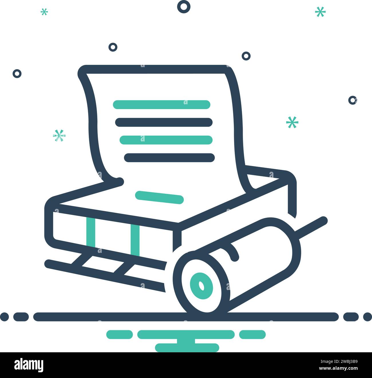 Linotype Cut Out Stock Images & Pictures - Alamy