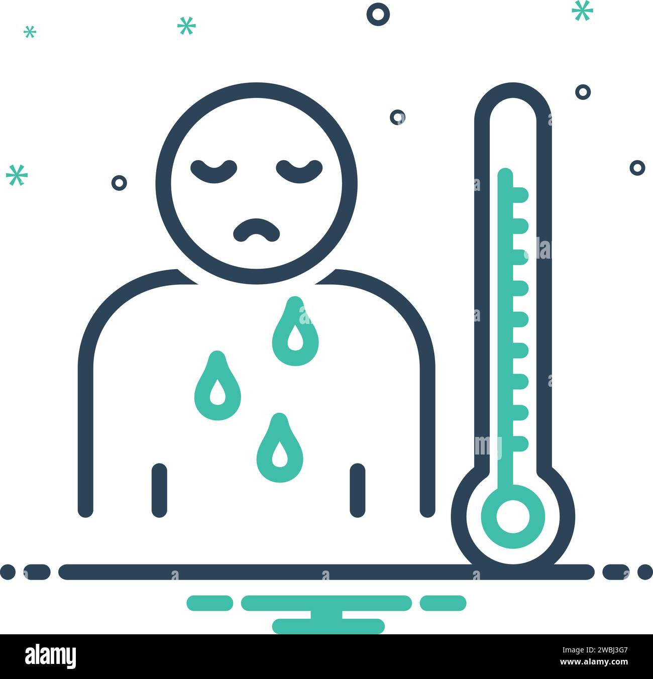 Icon for malaise,illness Stock Vector Image & Art - Alamy