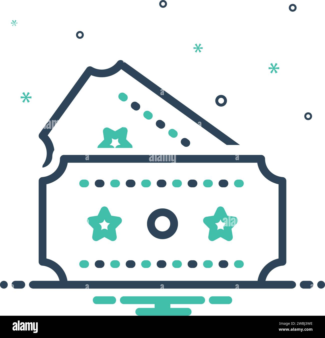 Icon for ticket,talon Stock Vector Image & Art - Alamy