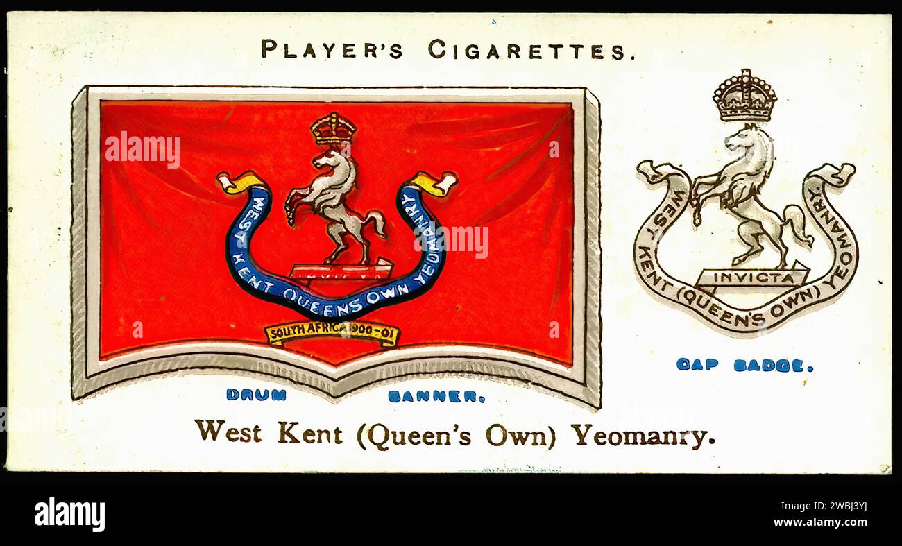 West kent yeomanry hi-res stock photography and images - Alamy