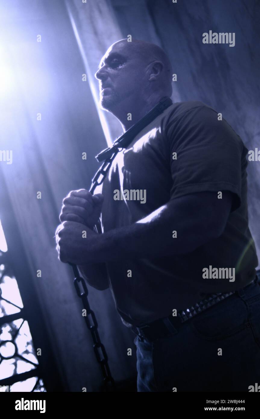 Saw 4 Saw IV (2007) USA Kevin Rushton Director: Darren Lynn Bousman Stock Photo - Alamy