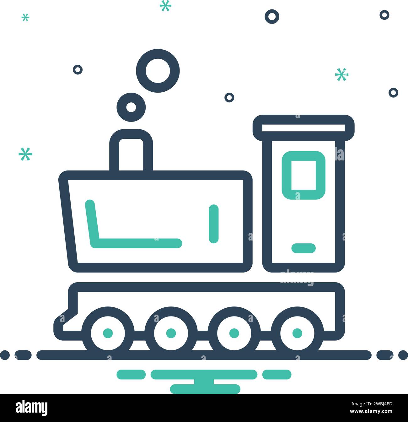 Icon for steam engine,transportation Stock Vector Image & Art - Alamy