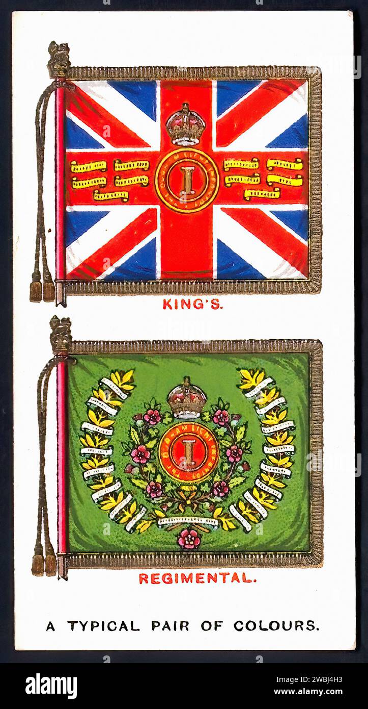 The regimental colours hi-res stock photography and images - Alamy