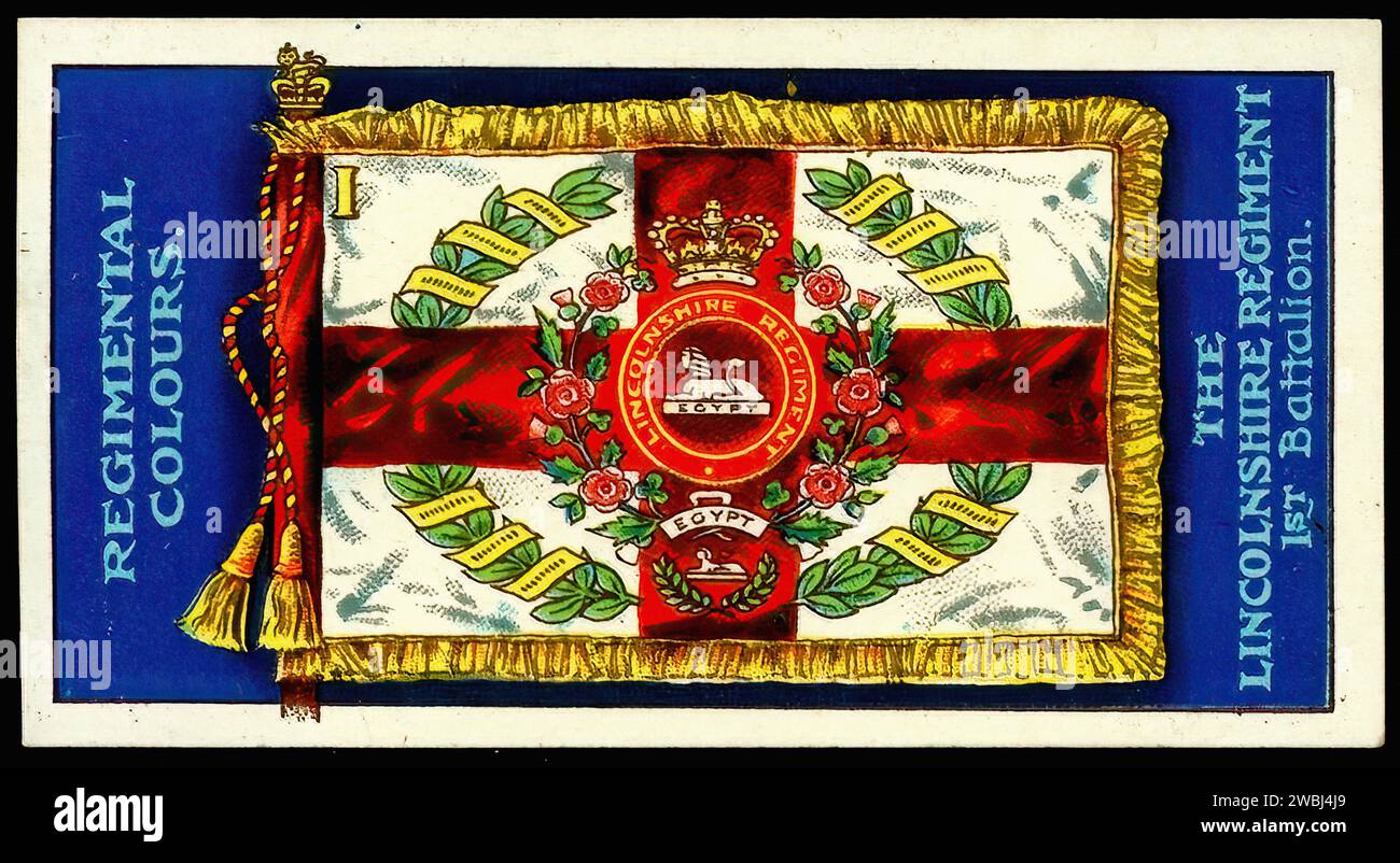 Regimental colours hi-res stock photography and images - Alamy