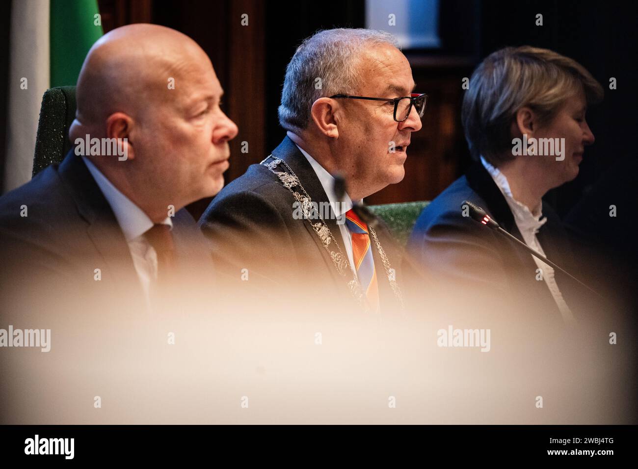ROTTERDAM - Rotterdam mayor Ahmed Aboutaleb during his last New Year's ...