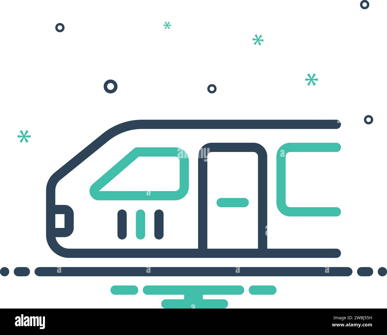 Icon for train window,travelling Stock Vector Image & Art - Alamy