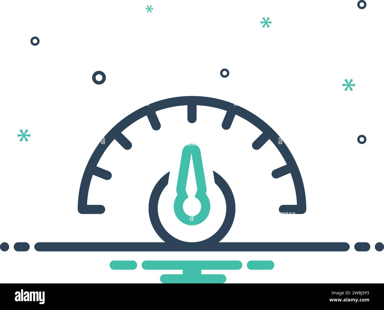 Icon for dashboard,speedometer Stock Vector Image & Art - Alamy