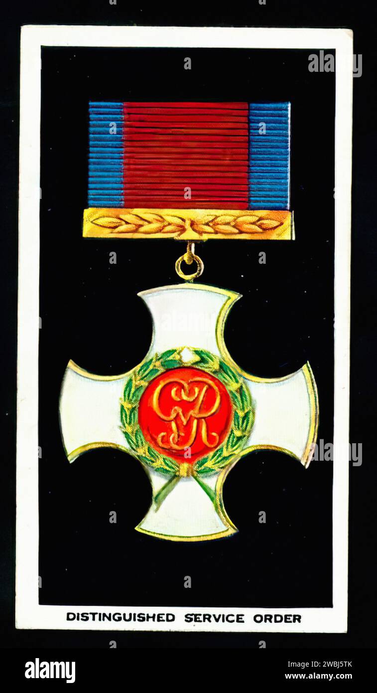Dso medal hi-res stock photography and images - Alamy