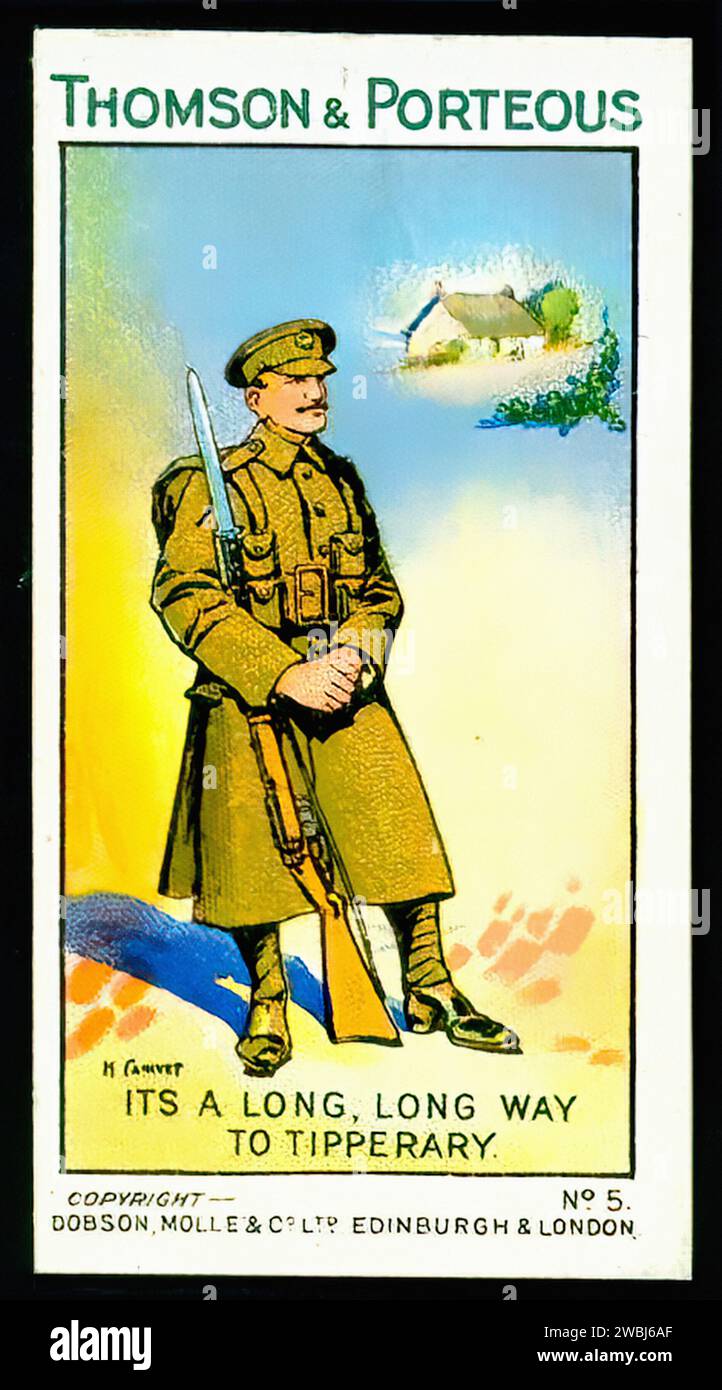 It's a Long, Long Way to Tipperary - Vintage Cigarette Card ...