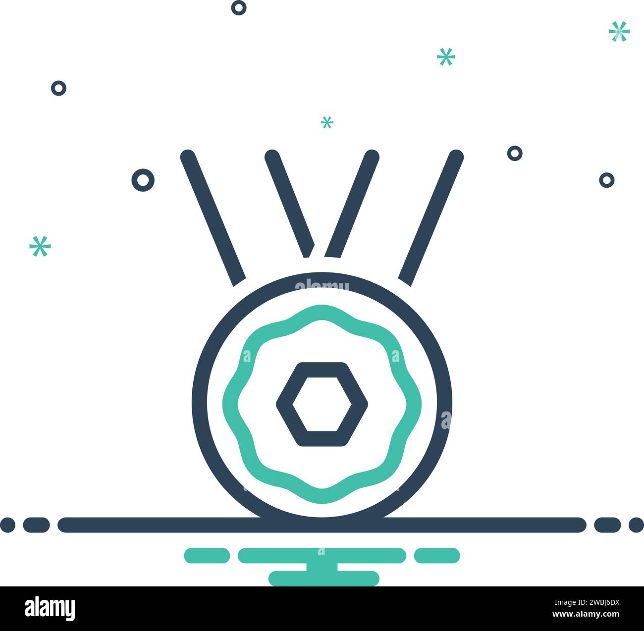 Roundel vector vectors Cut Out Stock Images & Pictures - Alamy