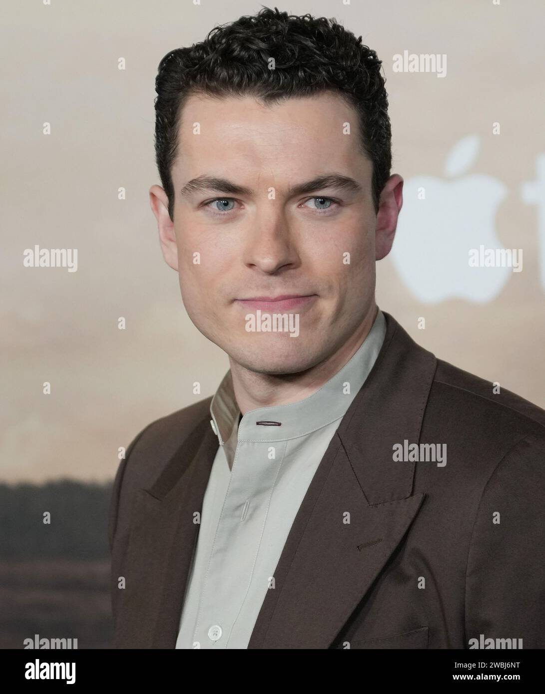 Los Angeles, USA. 10th Dec, 2023. Nate Mann arrives at the Apple TV 's ...