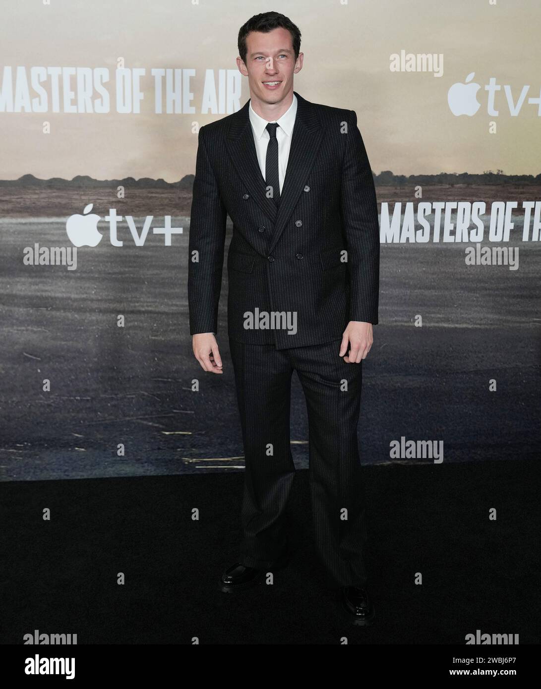 Los Angeles, USA. 10th Dec, 2023. Callum Turner arrives at the Apple TV ...
